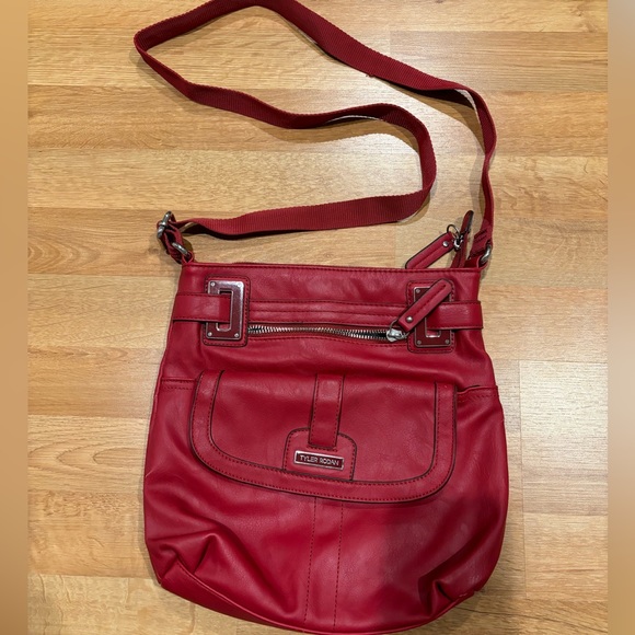 Tyler Rodan | Bags | Tyler Rodan Red Crossbody Bag | Poshmark